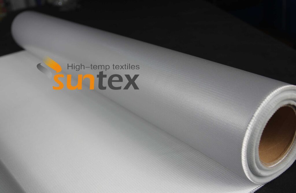 Abrasion & Corrosion Resistant 510gsm Silicone Coated Fiberglass Fabric