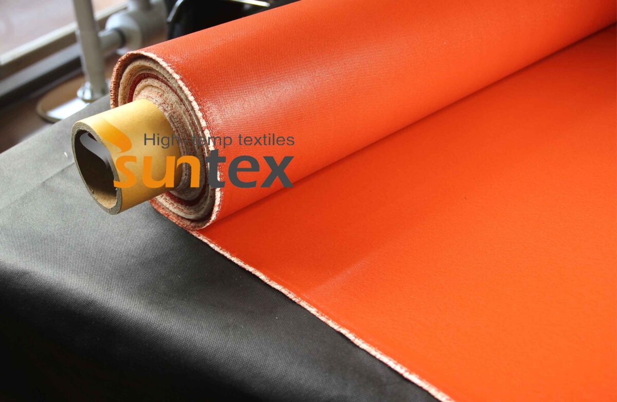 960gsm Silicone Coated High Temperature Fiberglass Fabric