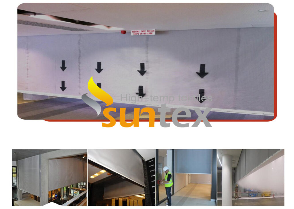 Fire Curtains & Smoke Curtains - China High Temperature Fabrics ...
