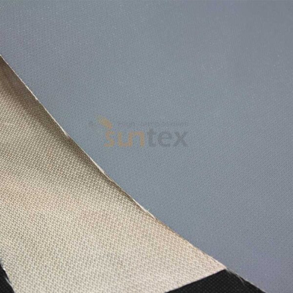 0.4mm Grey Coated Fiberglass Insulation Blanket Fabric